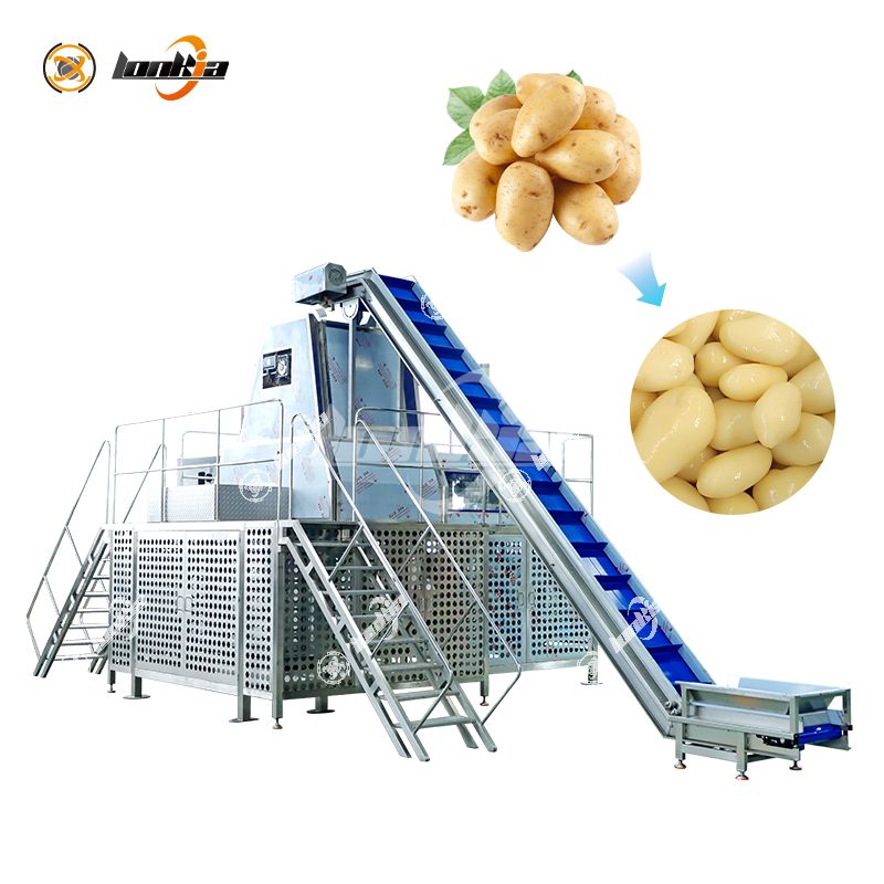 Potato Steam Peeling Machine for Food Processing – LONKIA Steam Peeler ...
